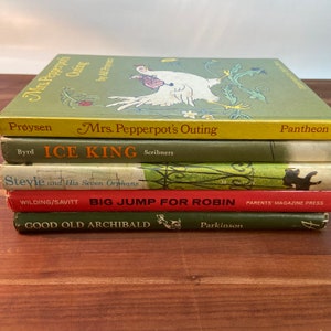 Set of 5 Vintage Childrens Weekly Reader Book Collection - Etsy