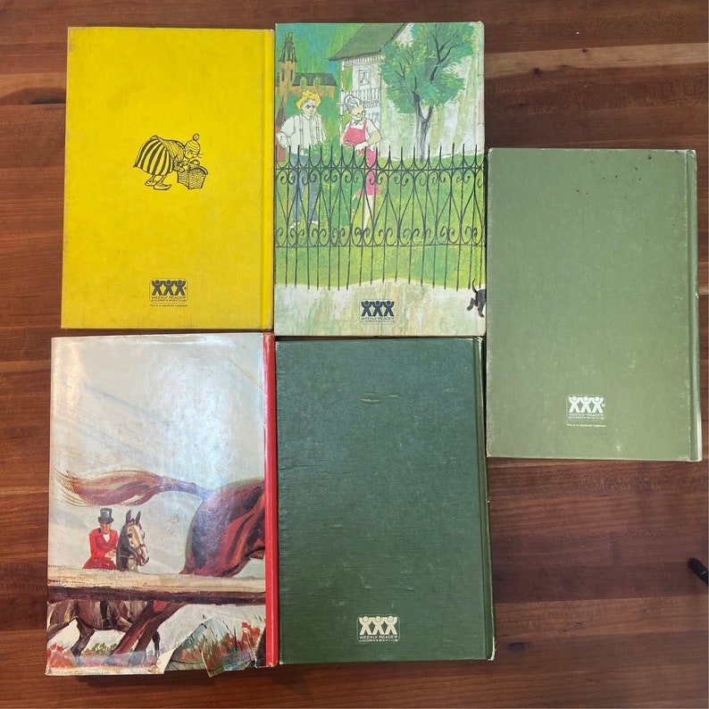 Set of 5 Vintage Childrens Weekly Reader Book Collection - Etsy