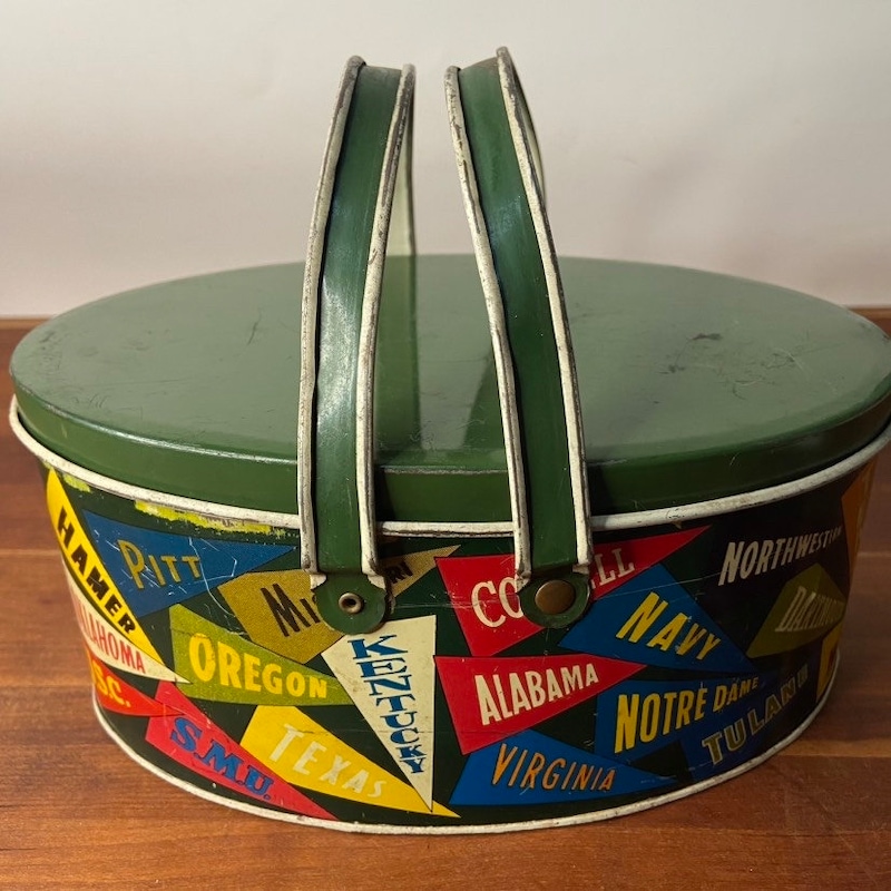 1950s Lunch Box - Etsy