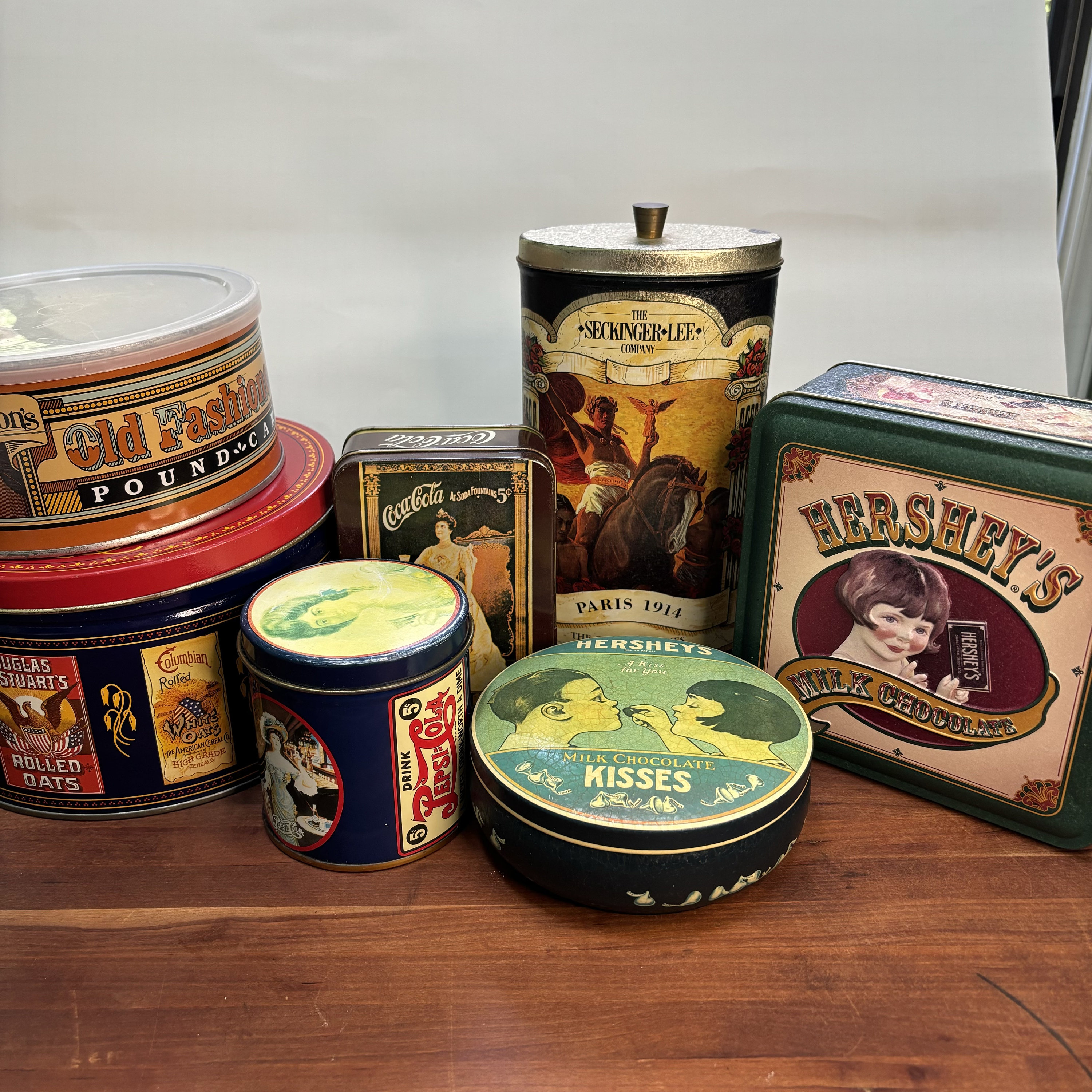 Various Collectible Snack-themed Metal Tins - Etsy