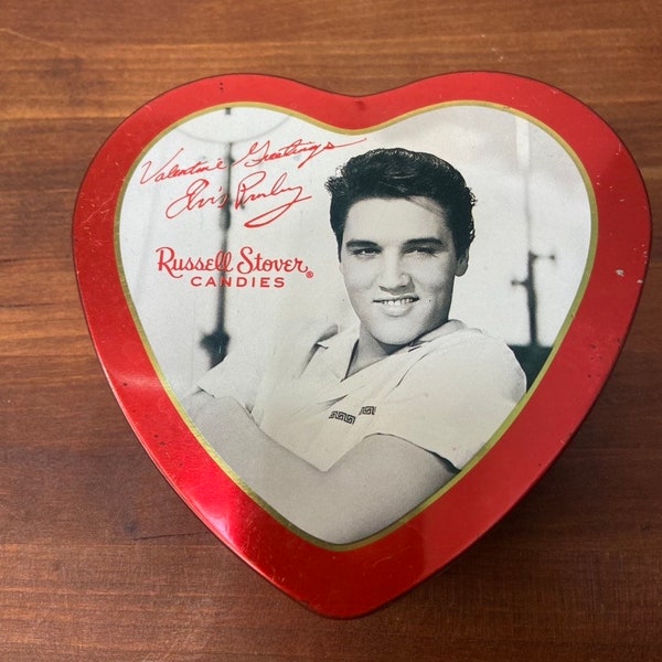 Russell Stover Elvis Tins - Etsy