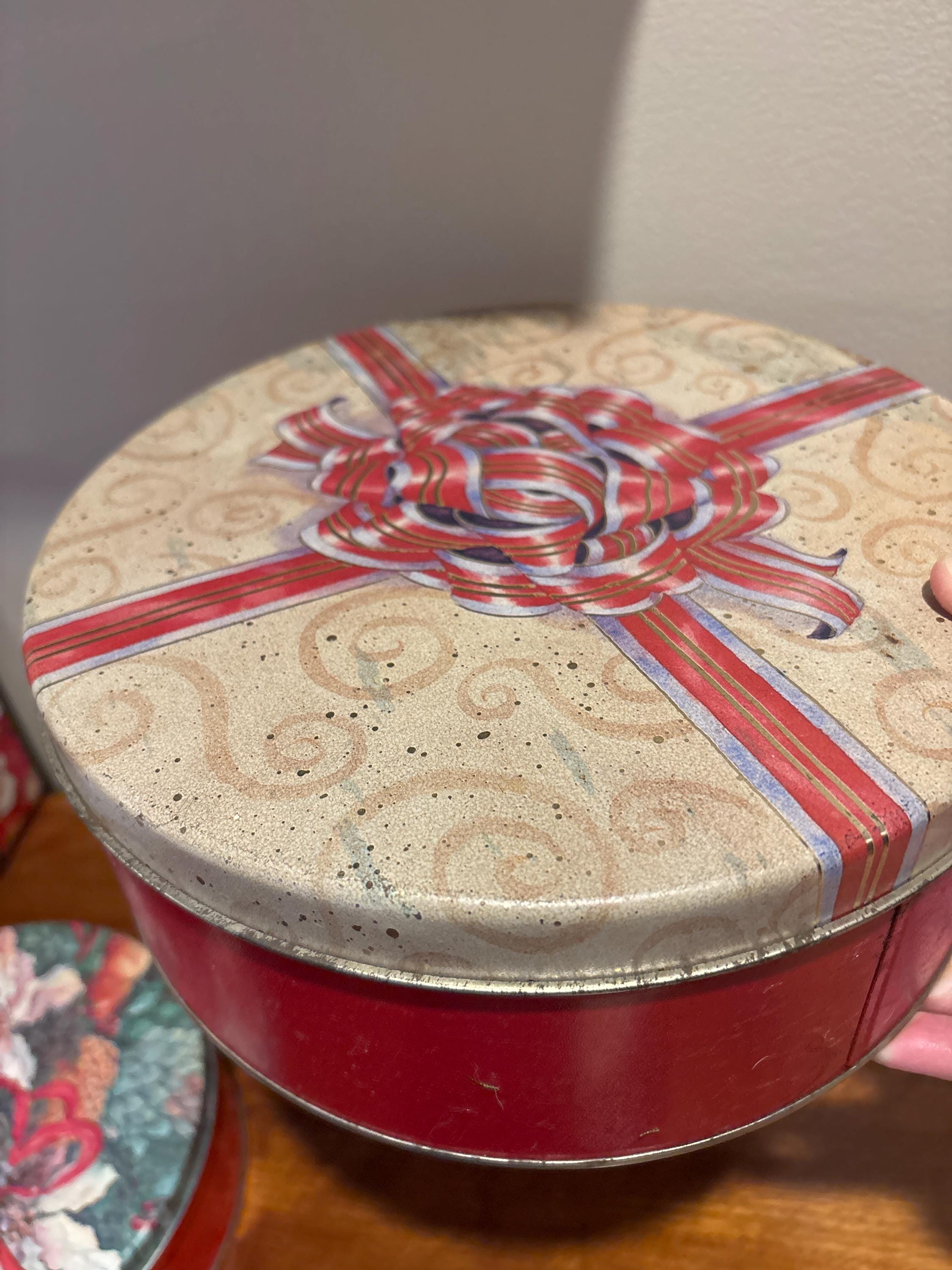 Various Collectible Christmas Tins - Etsy