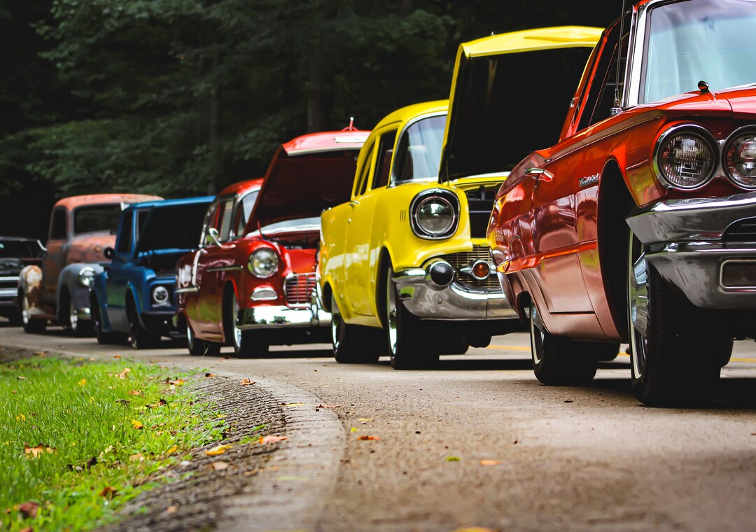 Car Show Lineup - Etsy