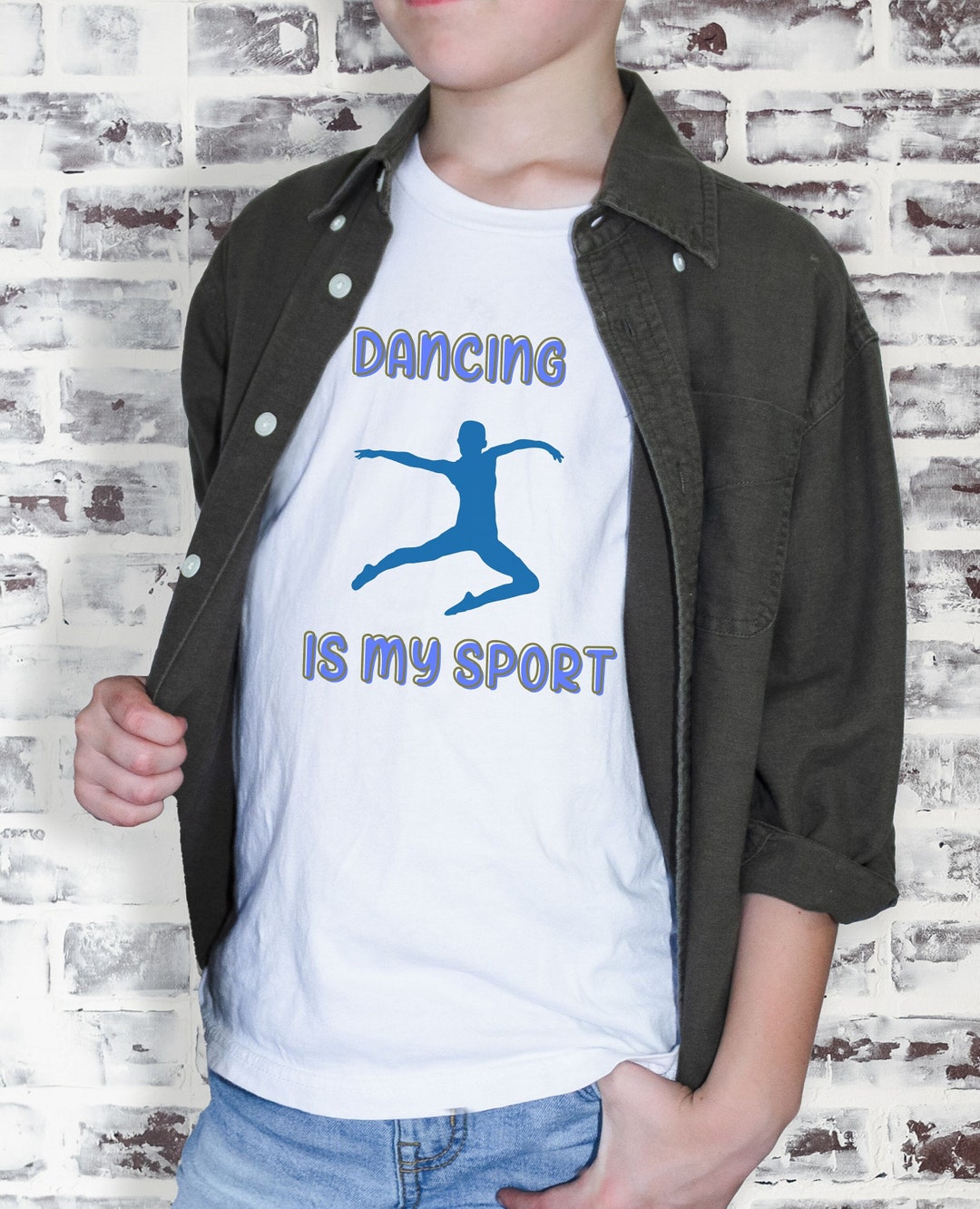 Boys Dance T-shirt: Youth Sports Tee, Gift for Dancer - Etsy
