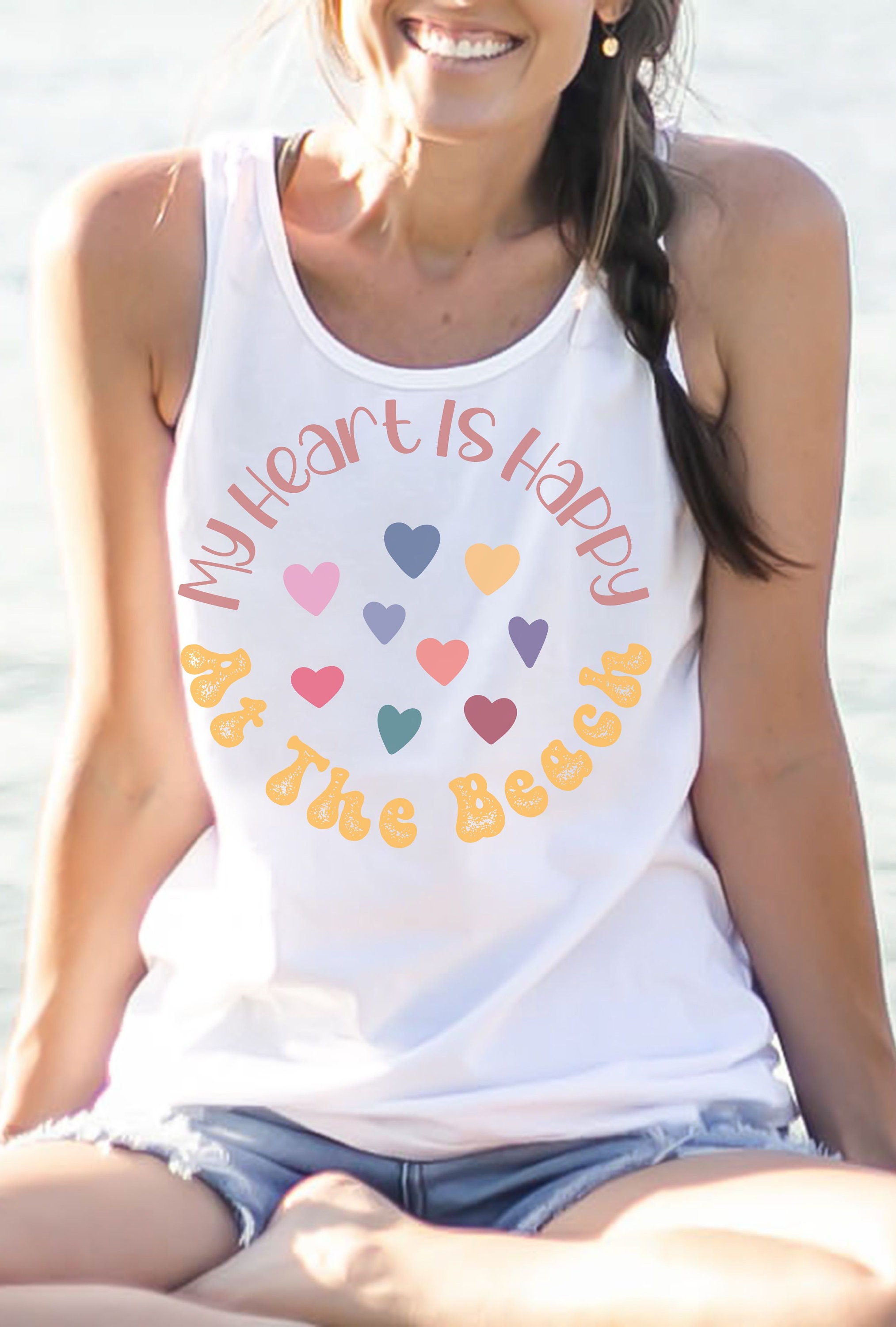 Beach Vacation Tank Beach Tanks Top Beach Tank Top Beach - Etsy