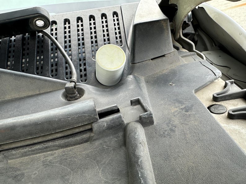 3D Printed Wiper Delete Post Cap: GMC Sierra, Chevy Silverado (99-06 ...