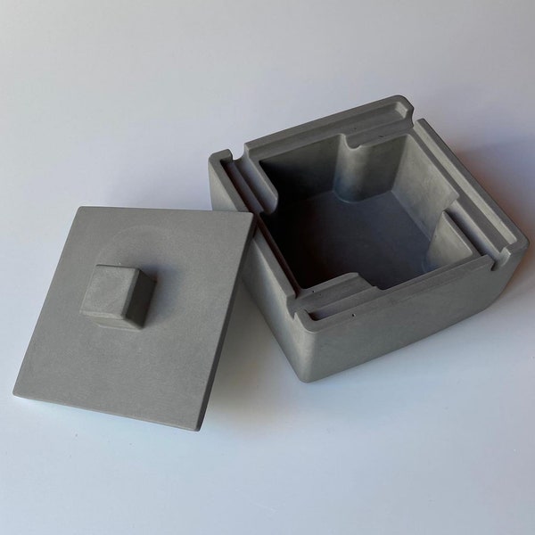 Ash Tray With Lid - Etsy