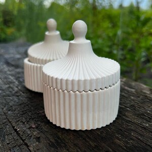 2pc Concrete Jewelry Box Aesthetic Pieces, Desk Decor Aesthetic, Wave ...