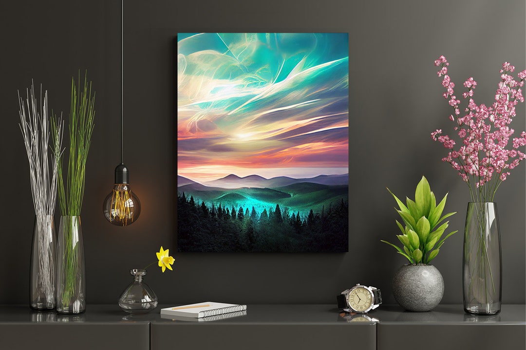 Magical Realism Fairy Forest, Fantasy – Superior Quality Printed Large ...