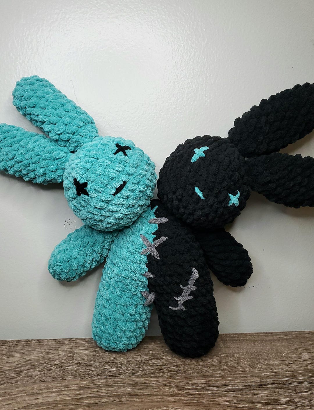 Crochet Bunny, Plush Rabbit, Two Headed Bunny - Etsy