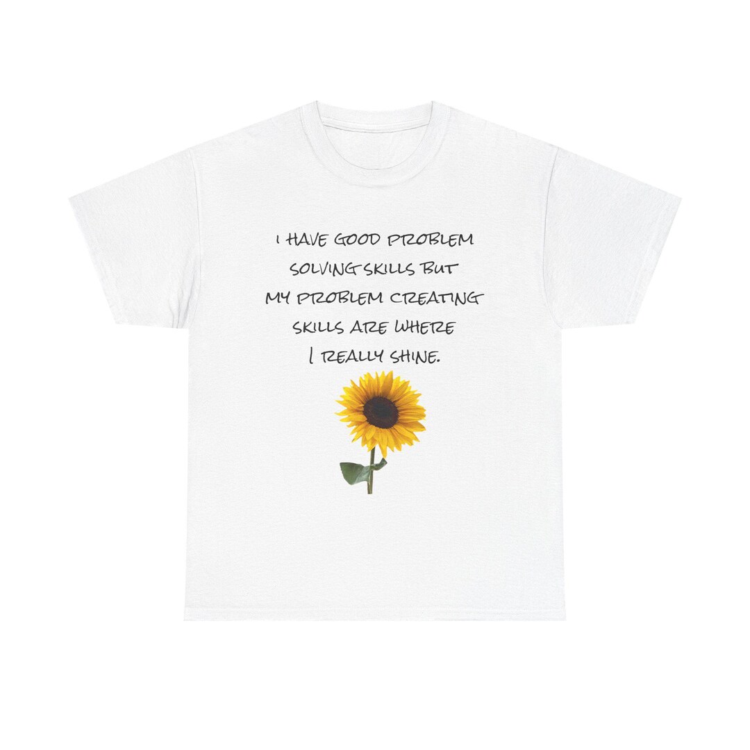 Problem Solver T-shirt, Sarcastic Humor Tee - Etsy
