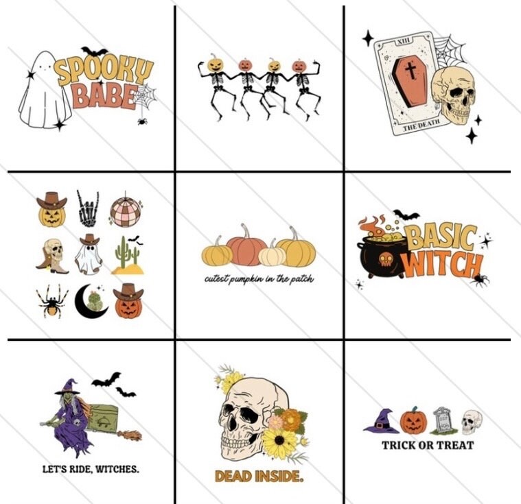 Halloween PNG SVG Bundle Digital Downloads Halloween Desert Western ...