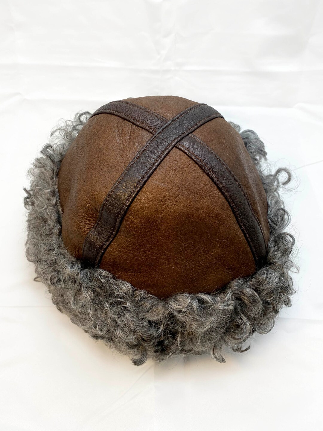 Vintage Bork Shearling Sheepskin Beanie - Etsy