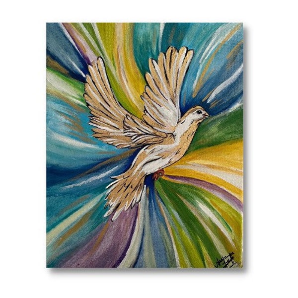 Dove Painting - Etsy