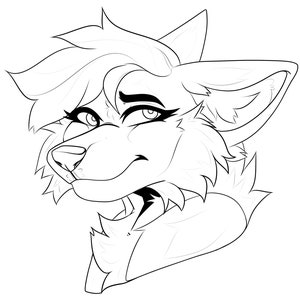 Furry Icon Fursona Emotes Furry Sticker Lines - Etsy