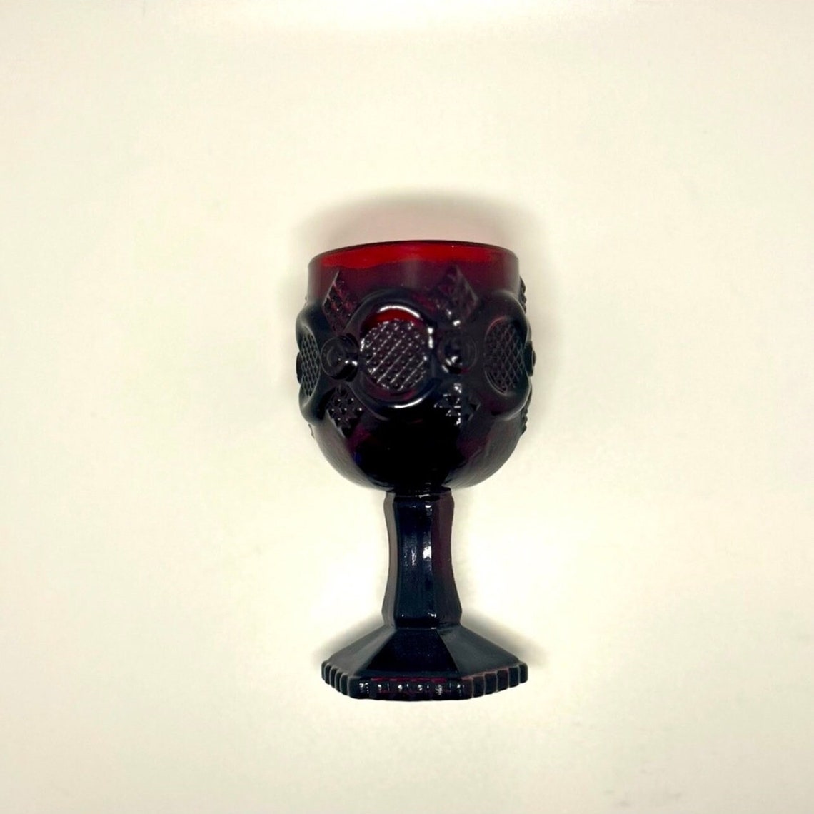 1876 Avon Cape Cod Goblets - Etsy