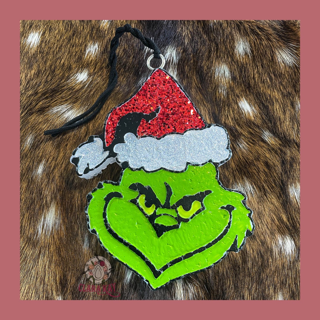 Grinch Car Freshie Car Air Freshener - Etsy