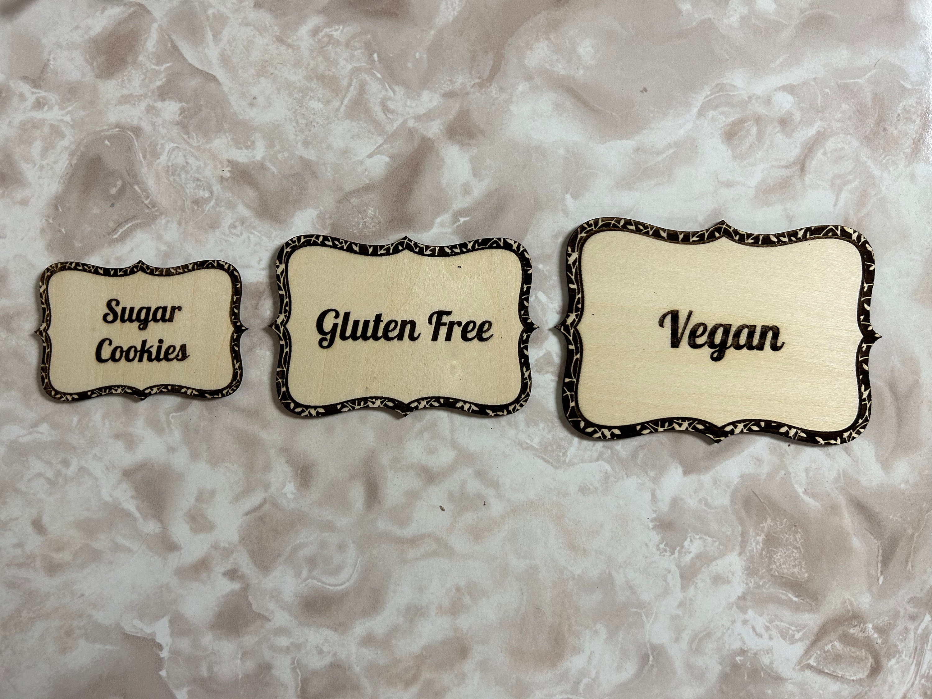 Wooden Buffet Name Sign, Tent Card Food Sign, Cute Wedding Food Sign - Etsy