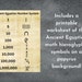 Ancient Egyptian Math Printable Worksheet | Kids Ancient Egypt School ...