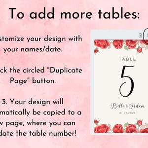 Editable Table Number Beauty and the Beast Fairytale Wedding Printable ...