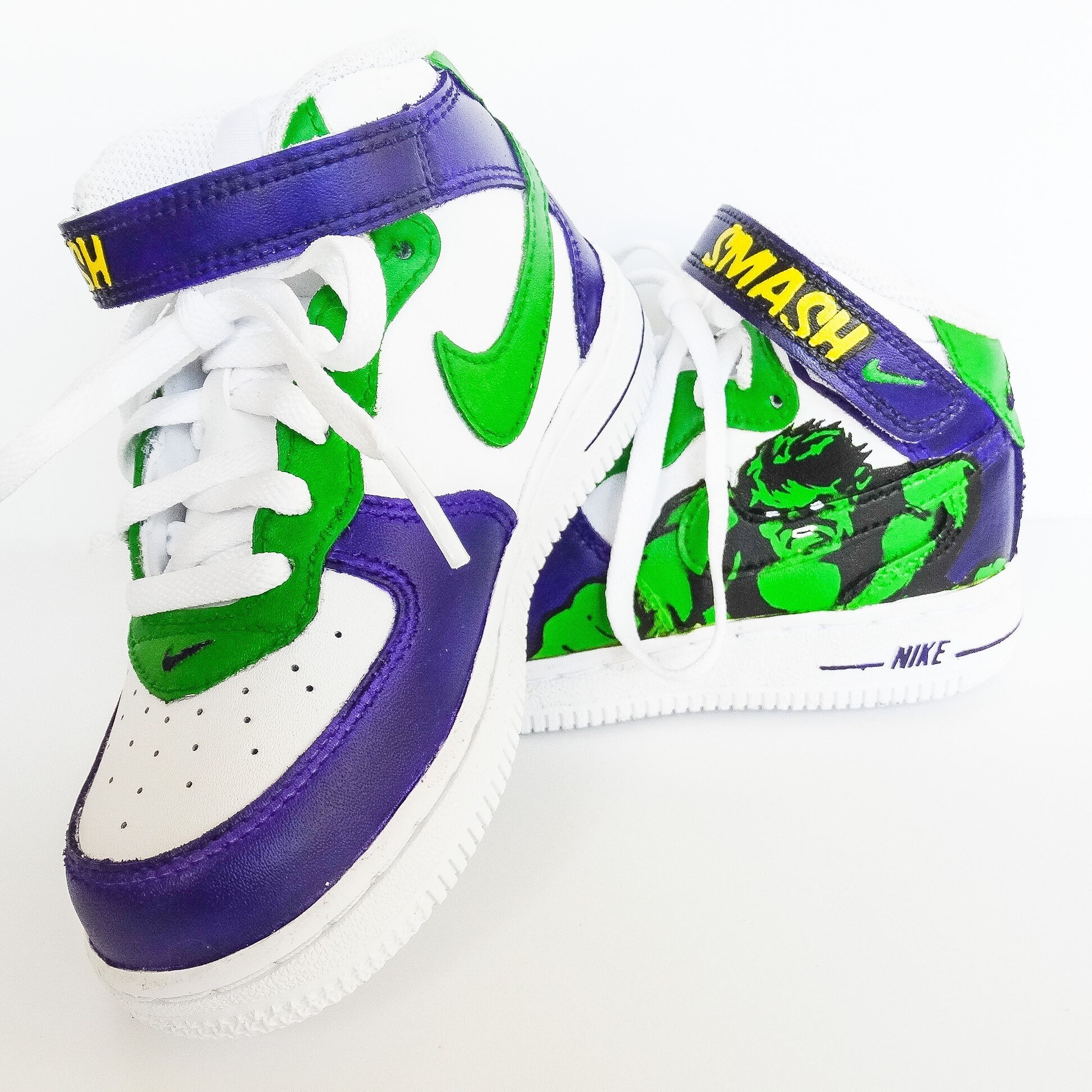 Hulk Sneakers - Etsy