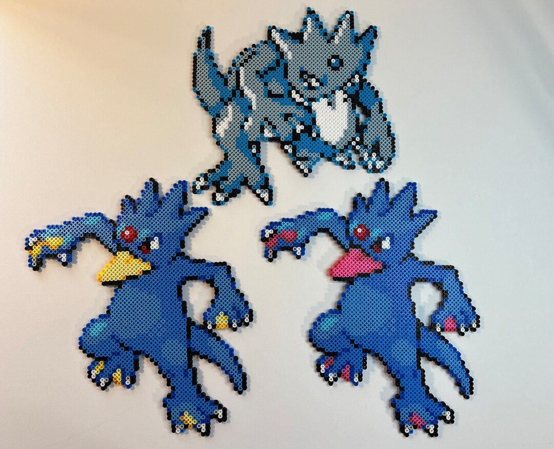 Golduck Pixel Art - Etsy