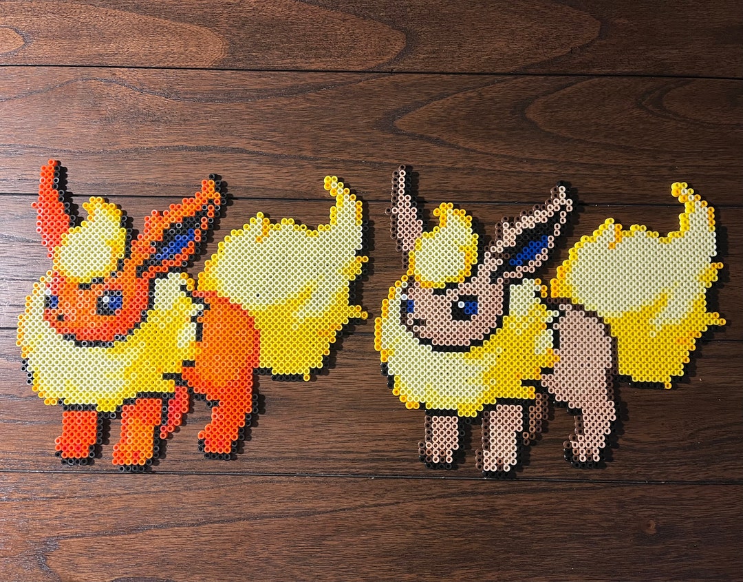 Flareon Pixel Art - Etsy