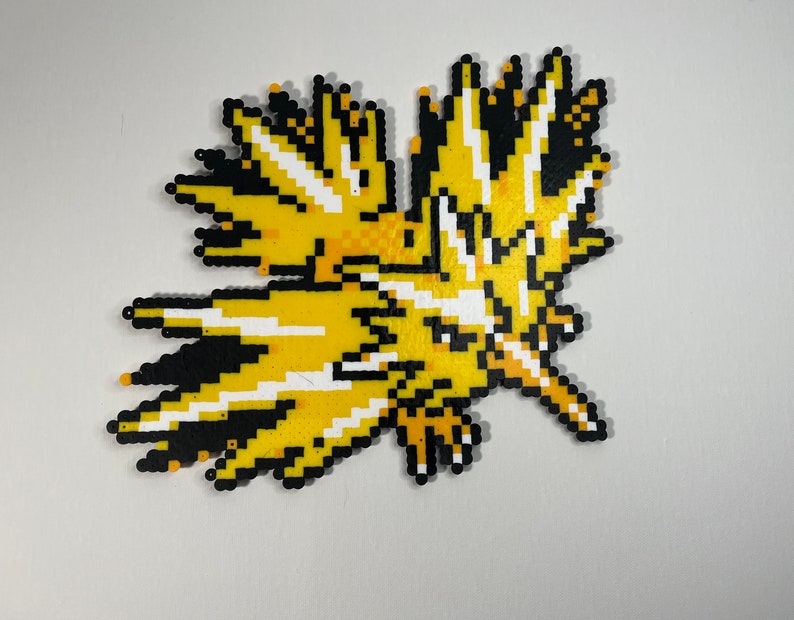 Zapdos Pixel Art - Etsy