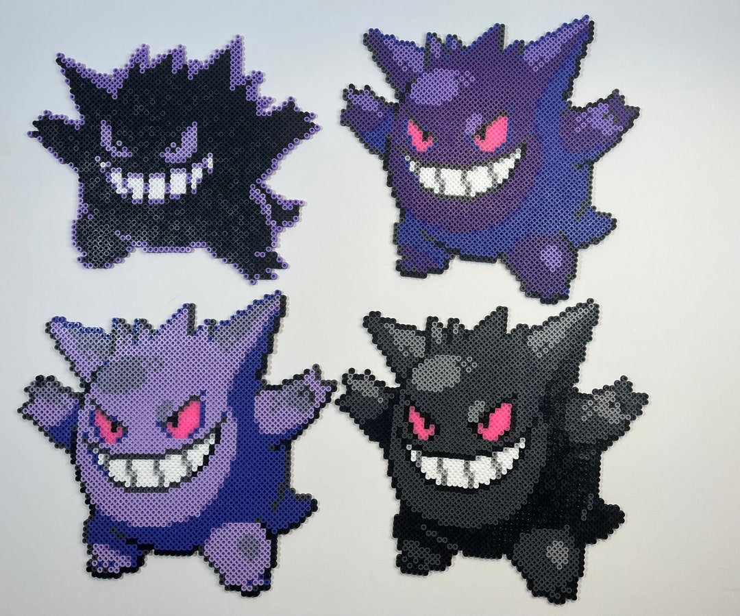 Gengar Pixel Art - Etsy