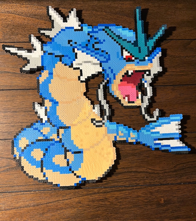Gyarados Pixel Art - Etsy