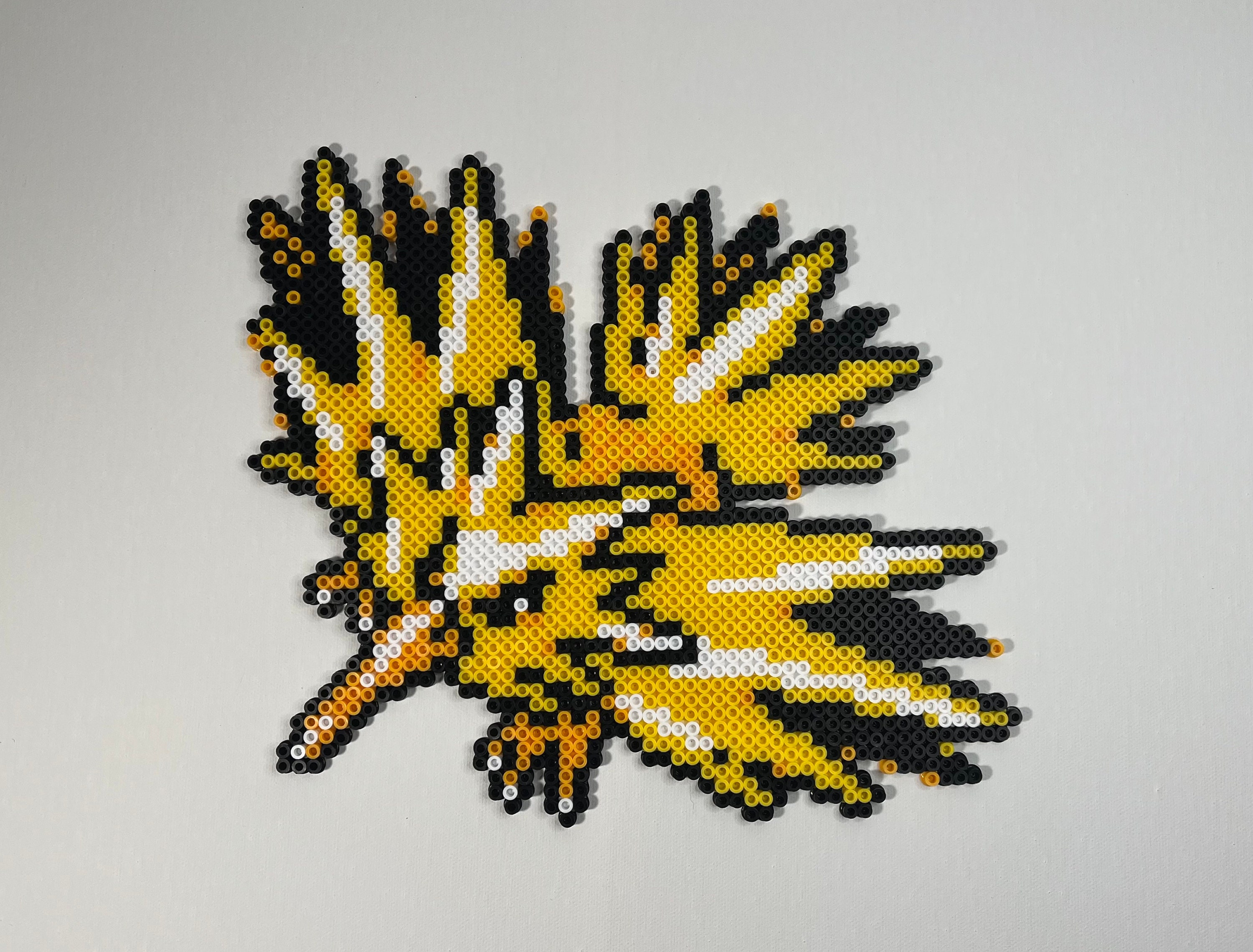 Zapdos Pixel Art - Etsy