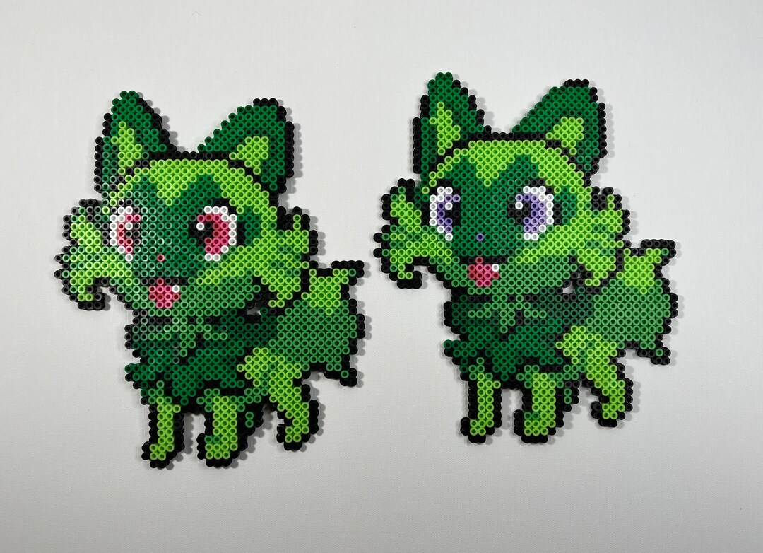 Sprigatito Pixel Art - Etsy