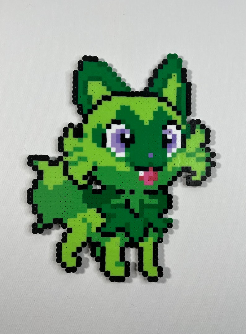 Sprigatito Pixel Art - Etsy