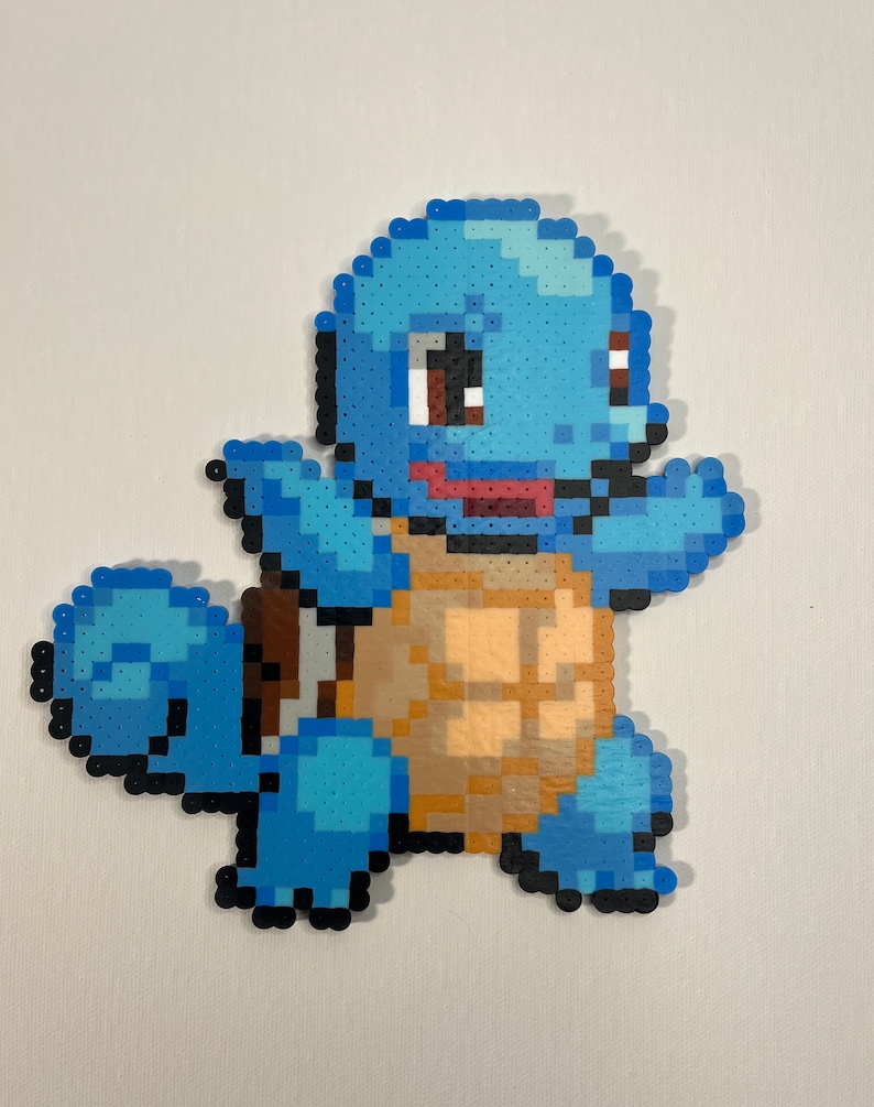 Squirtle Pixel Art - Etsy