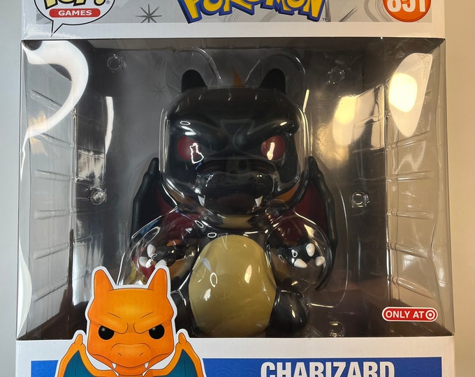 Shiny Charizard Funko Pop 10 In. - Etsy