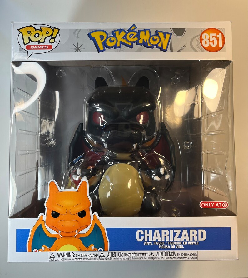 Shiny Charizard Funko Pop 10 In. - Etsy
