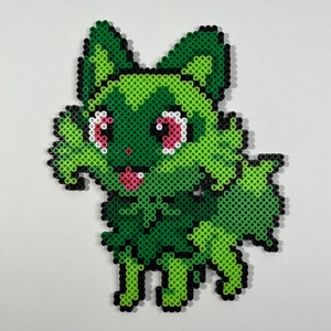 Sprigatito Pixel Art - Etsy