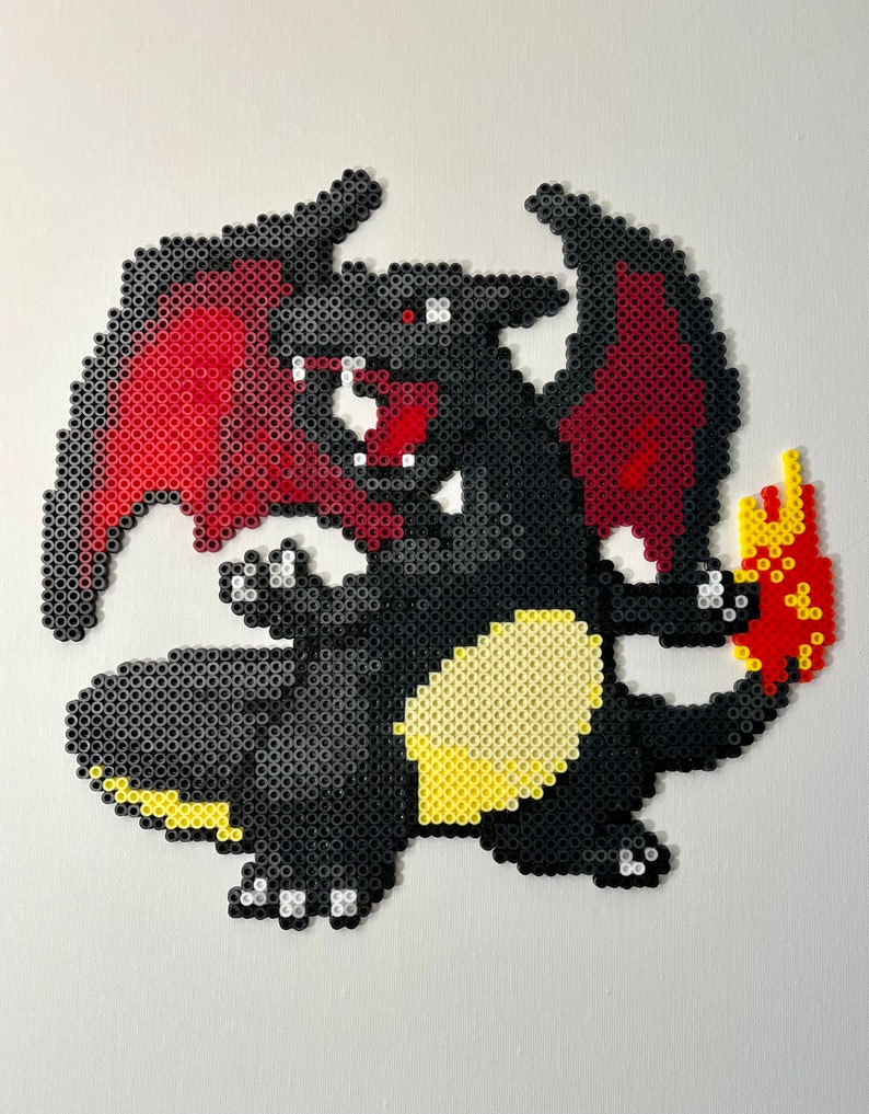 Charizard Pixel Art - Etsy