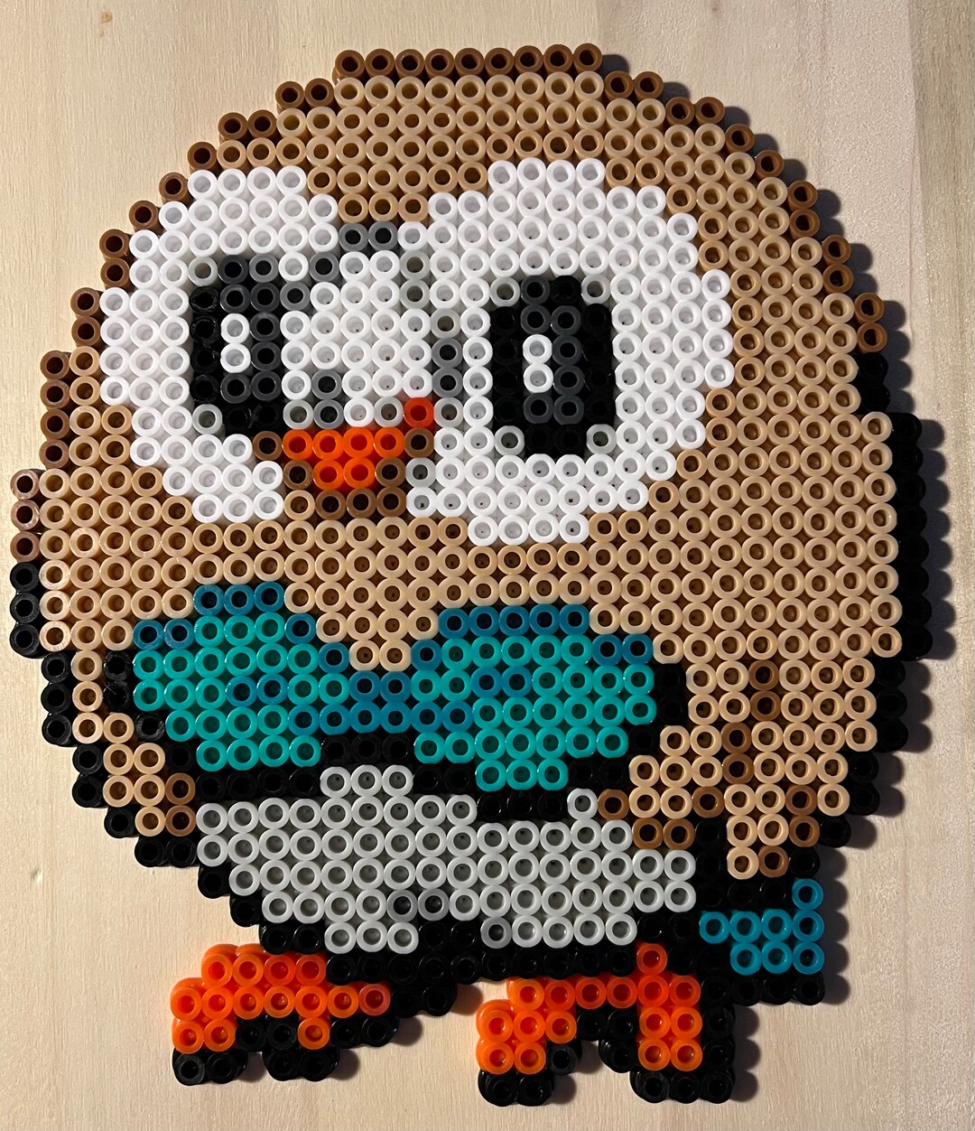 Rowlet Perler Bead - Etsy
