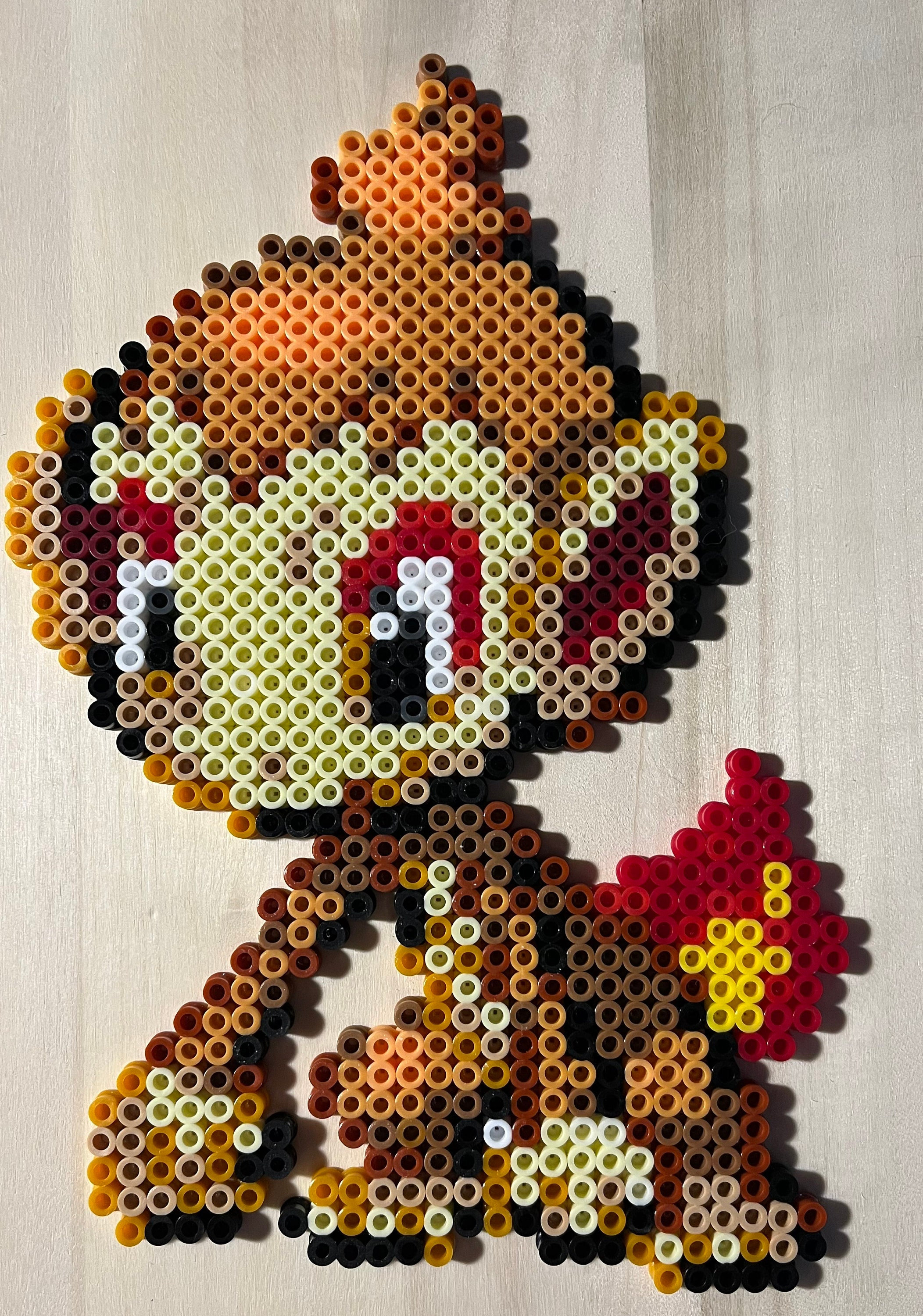 Chimchar Perler Bead - Etsy