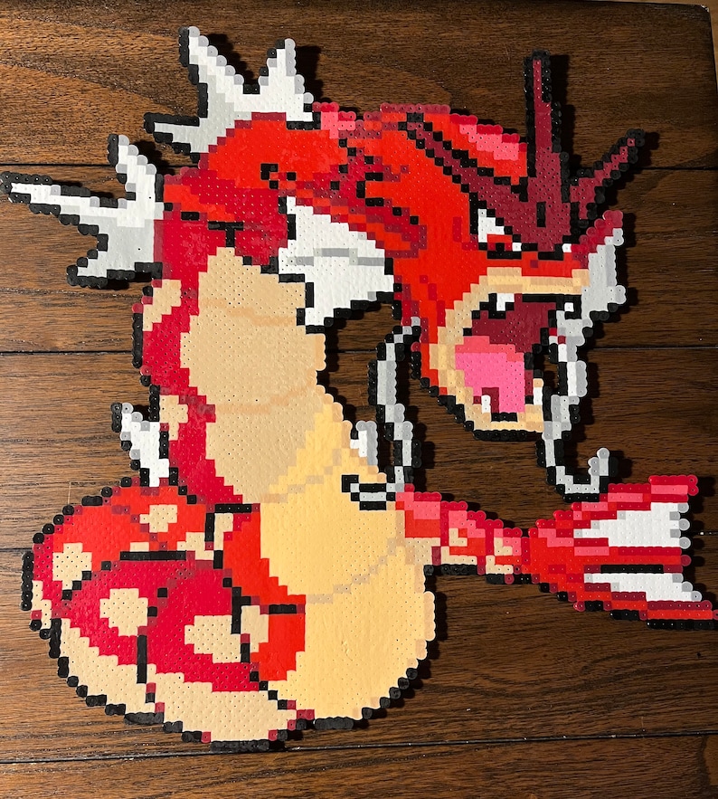 Gyarados Pixel Art - Etsy