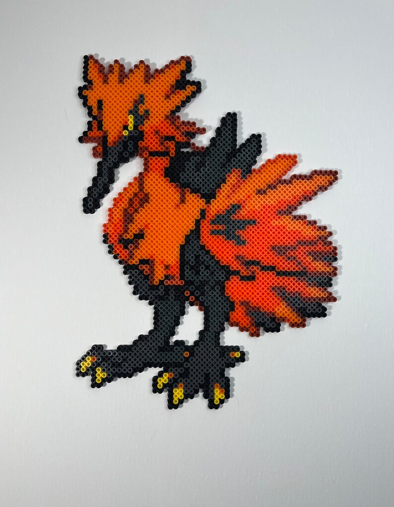 Zapdos Pixel Art - Etsy