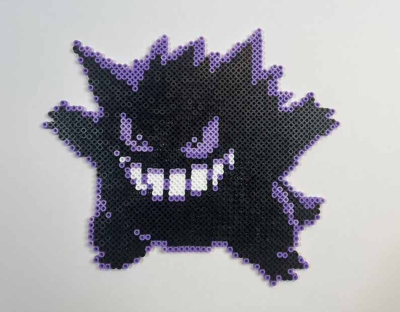 Gengar Pixel Art - Etsy