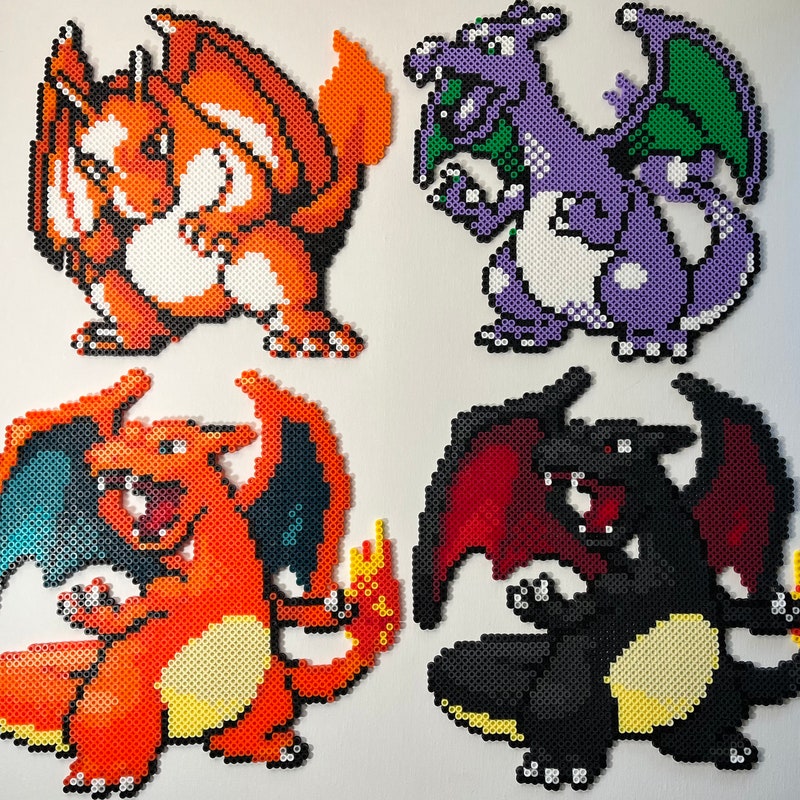 Perler Beads Charizard - Etsy
