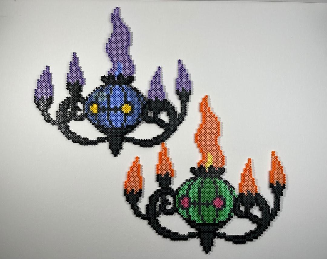 Chandelure Pixel Art - Etsy