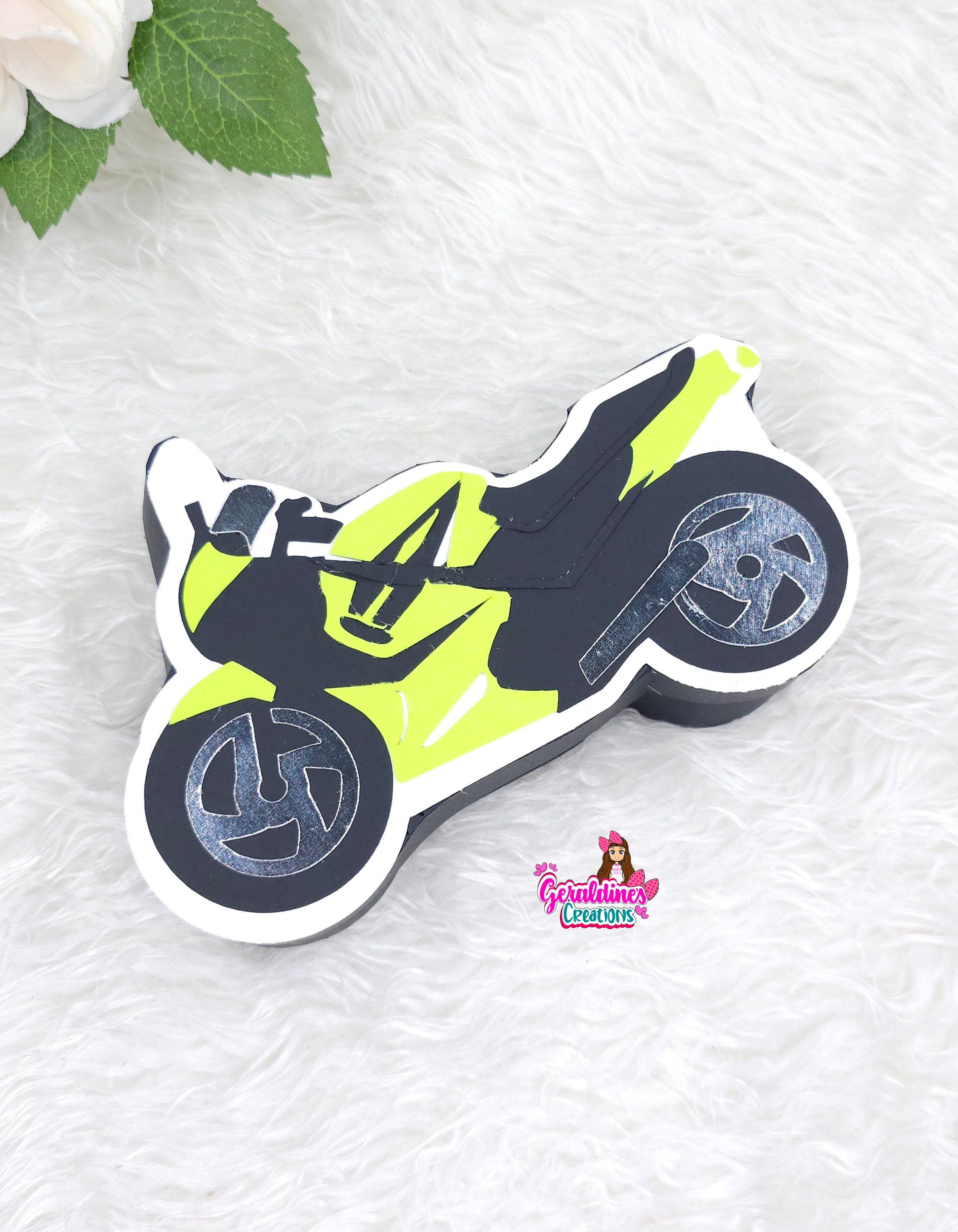Motorcycle/bike Box Digital File /svg- Silhouette Studio - Etsy