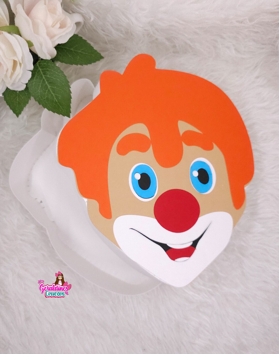Payaso/ Box Digital File /svg- Silhouette Studio - Etsy