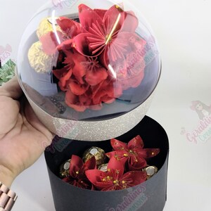 Round Sphere Gift Box Cricut Svg-silhouette Studio - Etsy