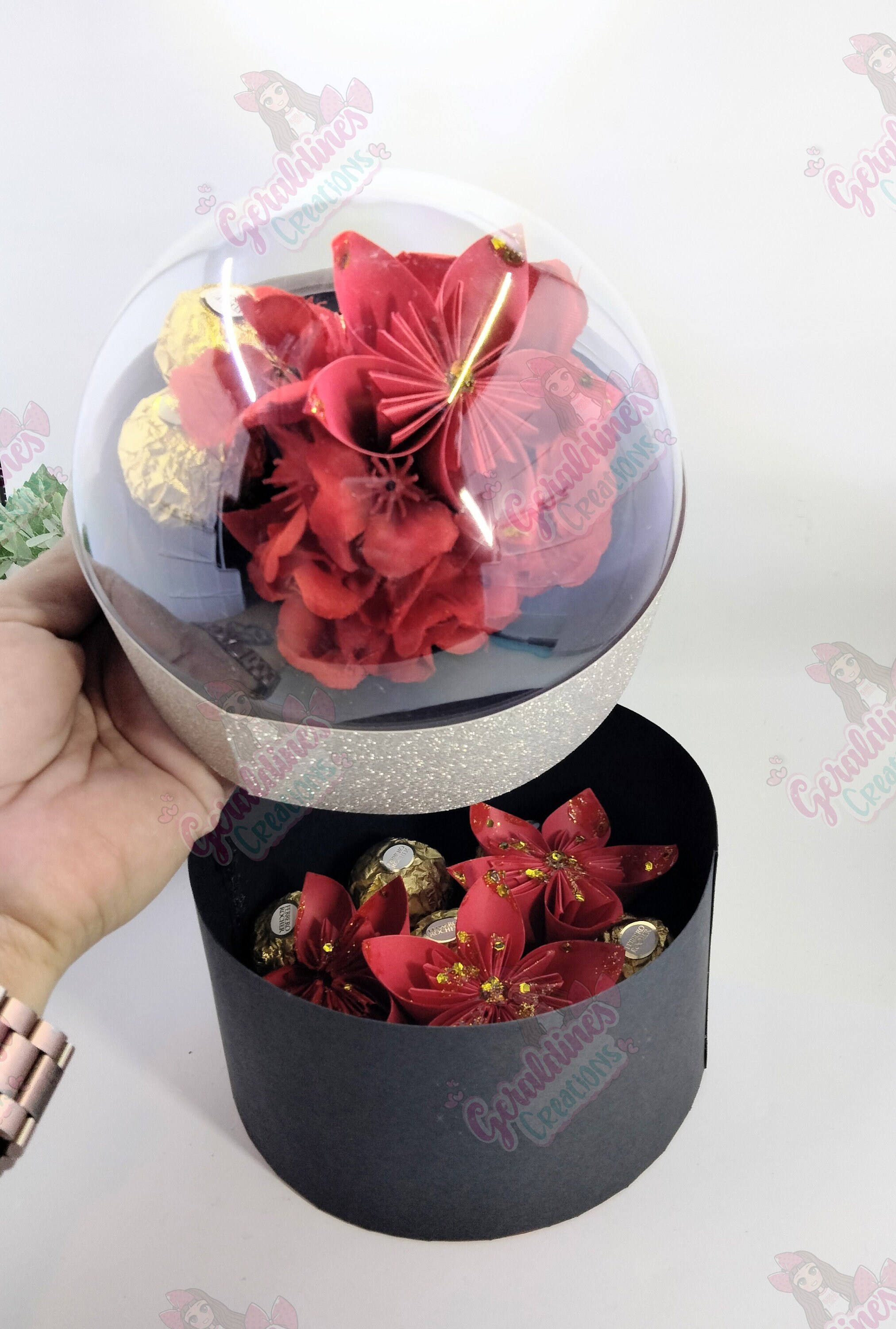 Round Sphere Gift Box Cricut Svg-silhouette Studio - Etsy