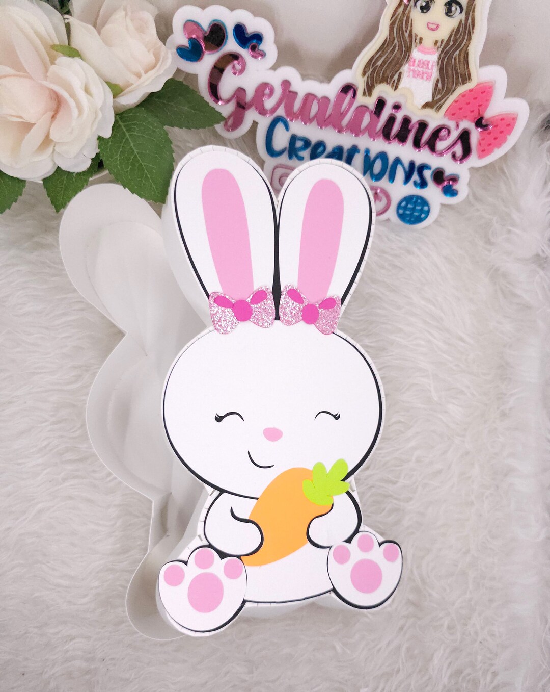 Easter Bunny/ Box Digital File /svg- Silhouette Studio - Etsy